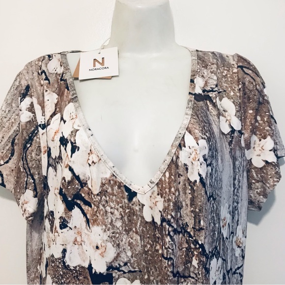 noracora | Dresses | Nora Cora Lightweight Dress Short Sleeve Cherry ...